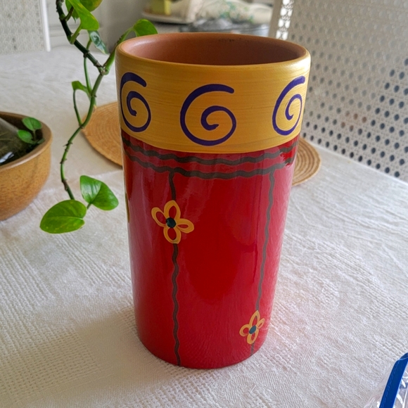 Pier 1 | Accents | Pier Imports Redware Italian Pottery 85 Tall Vase ...